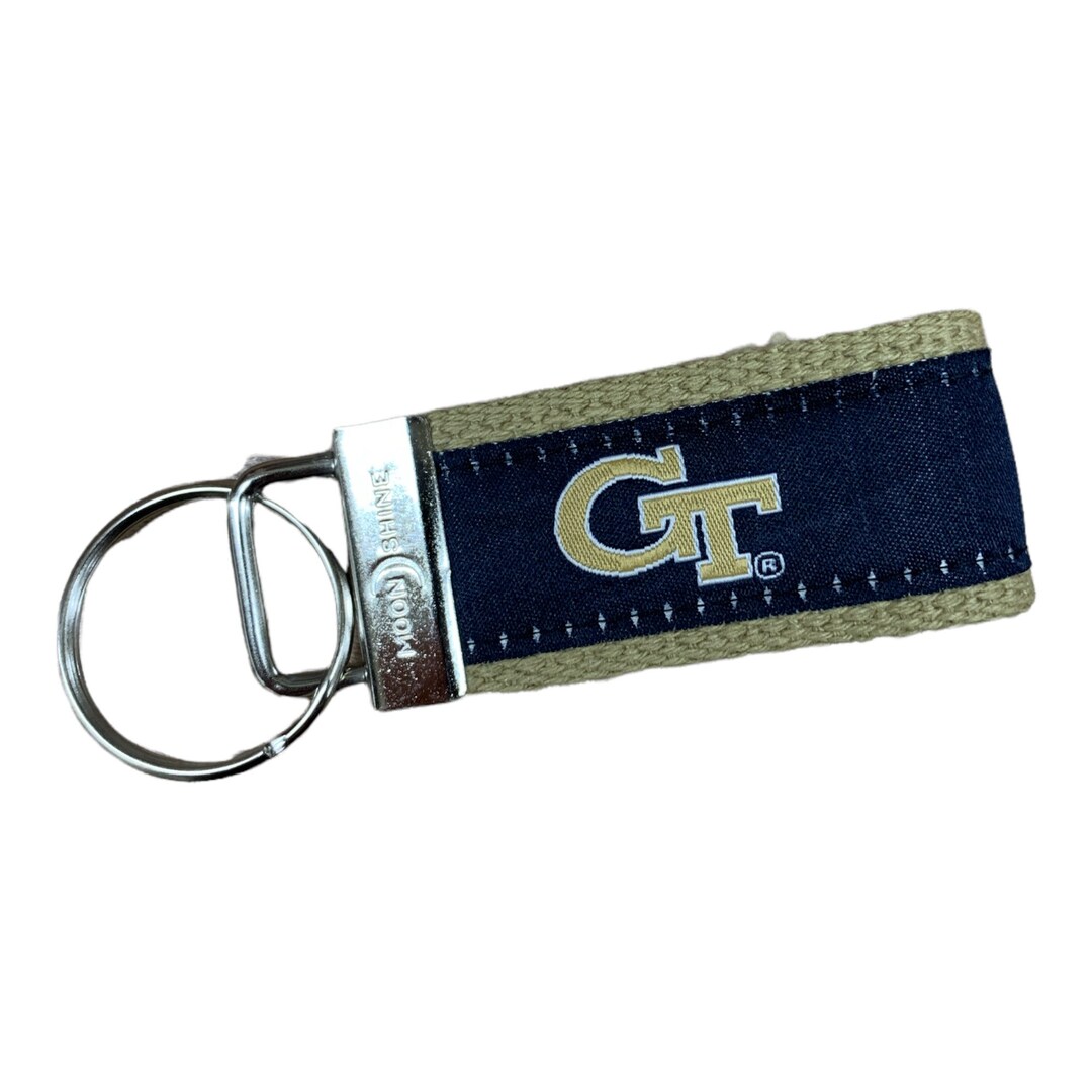 Georgia Tech Web Key Chain - Etsy