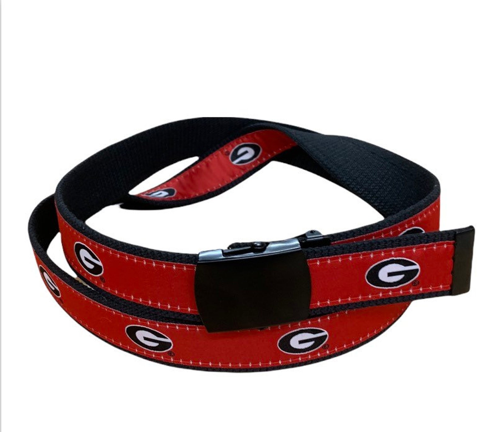 University of Georgia UGA Ribbon Belt. One Size Fits All. A | Etsy
