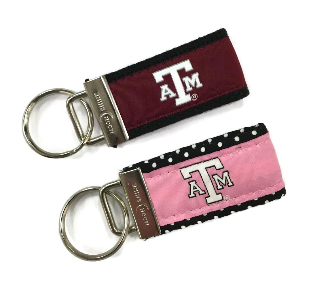 Texas A&M Licensed Web Key Chain - Etsy