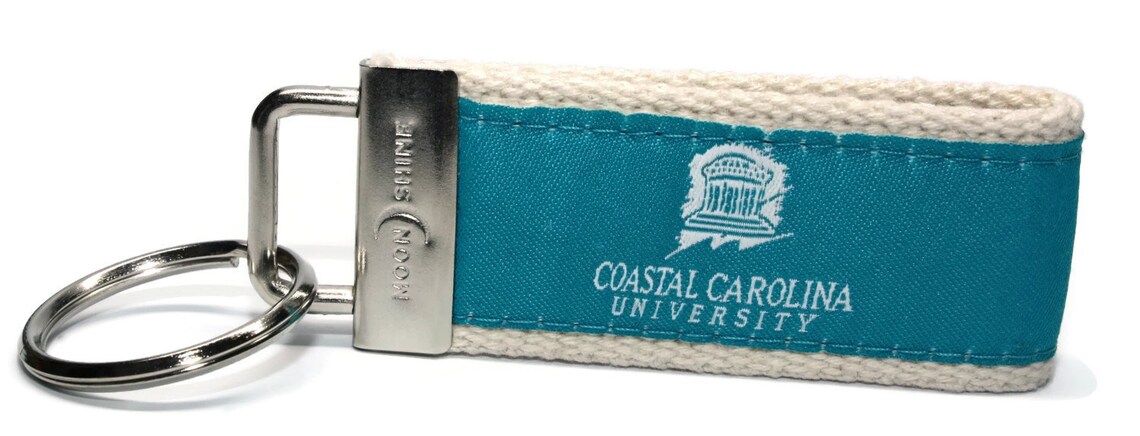 Coastal Carolina University Web Key Chain - Etsy