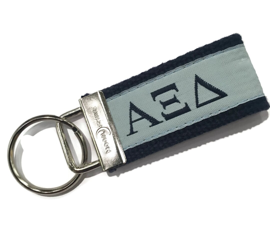 Greek Letter Alpha Xi Delta Sorority 90 Web Key Chains. Officially ...