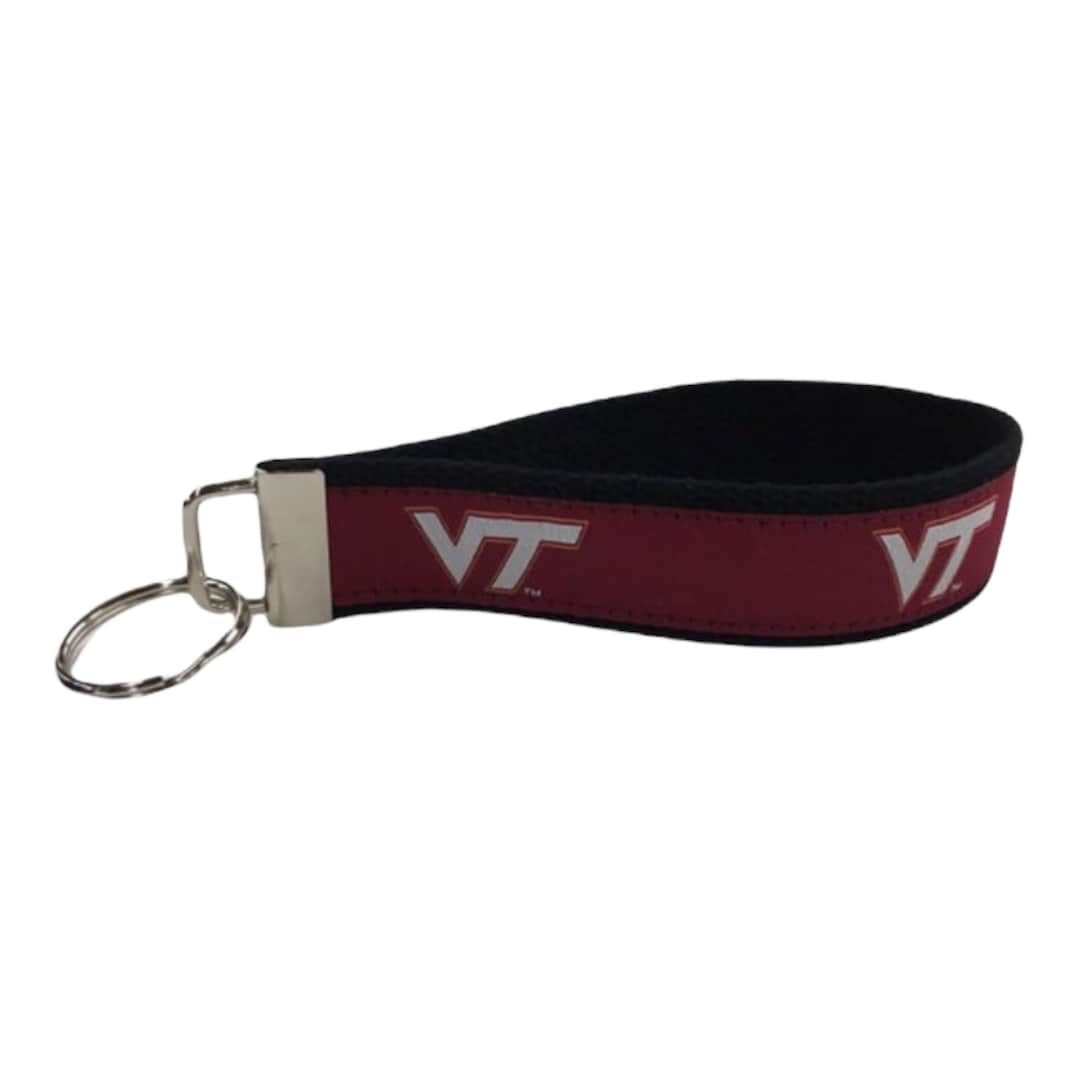 University of Virginia Tech VT Licensed Loop Web Key Fob Chain - Etsy