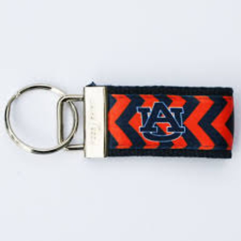 Auburn University Web Keychain Fob. Licensed Auburn Key Chain - Etsy