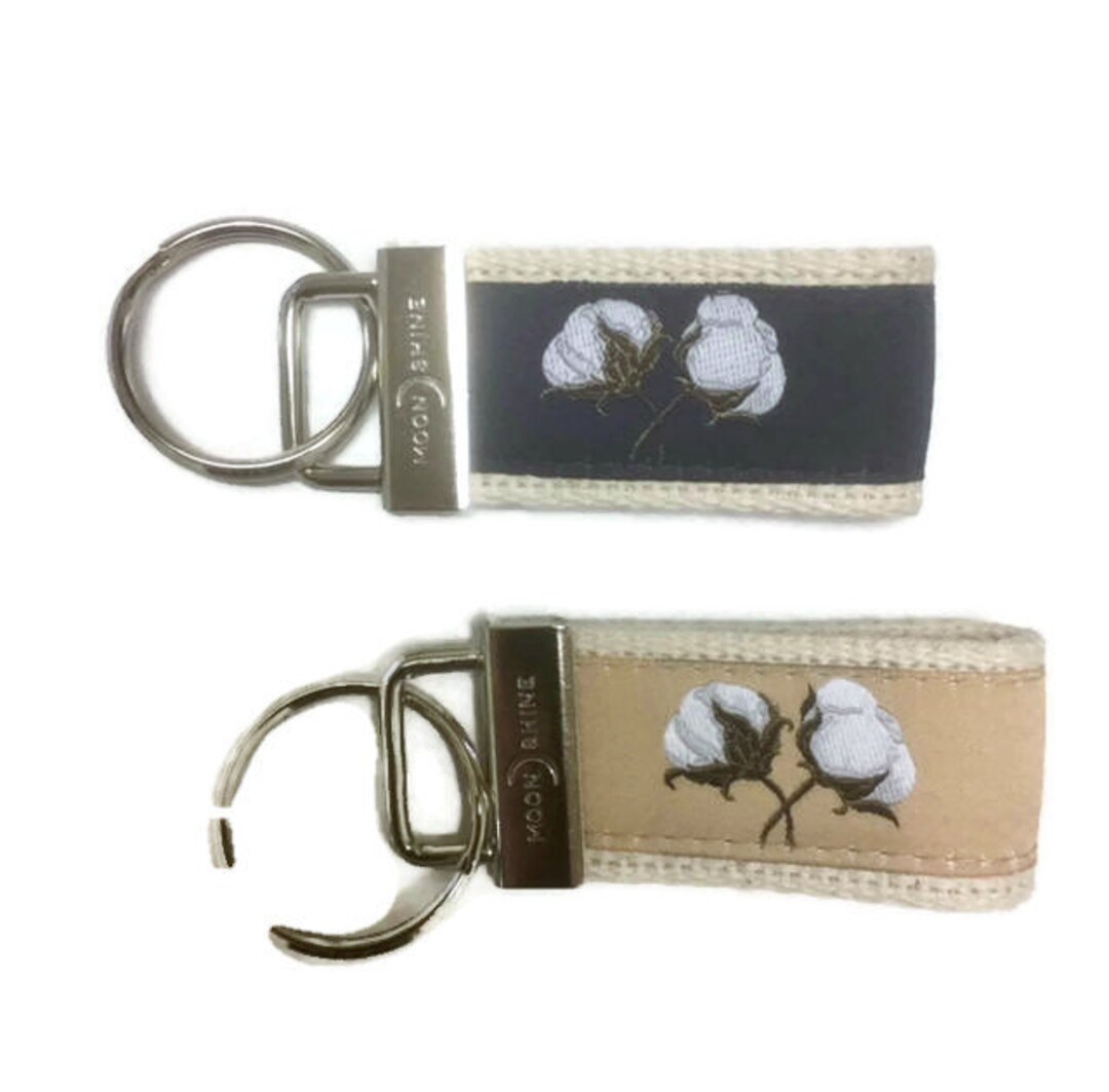Cotton Balls Web Key Chain - Etsy