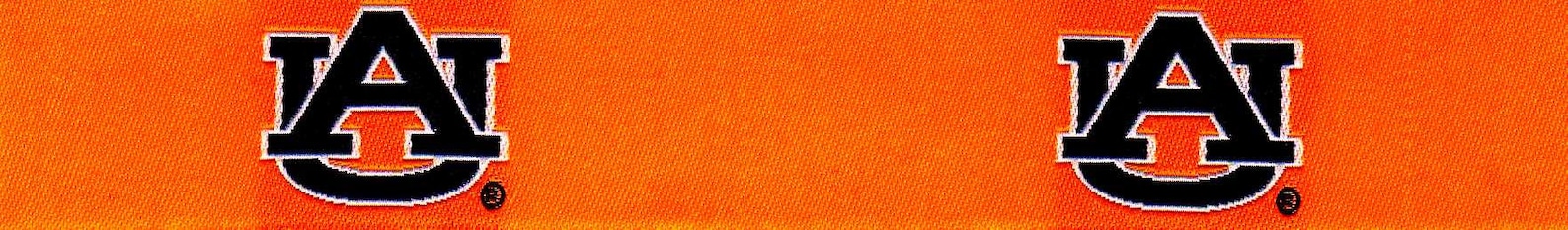 Auburn University Wrislet keychain with polka dot web. | Etsy