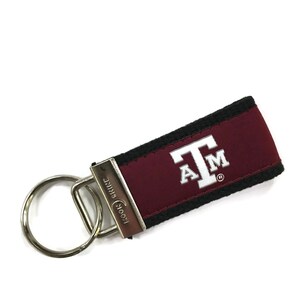 Texas A&M Licensed Web Key Chain - Etsy