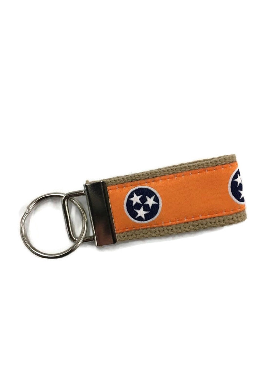 University of Tennessee Tri Star Go Vols Licensed Web Key Chain - Etsy