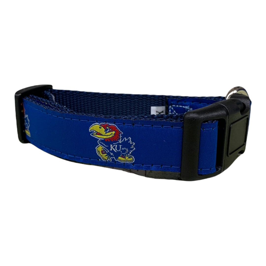 Kansas University KU Dog Collar - Etsy