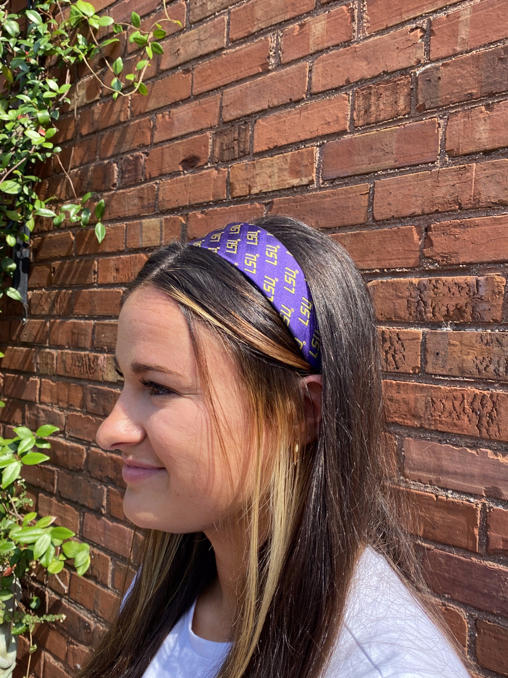 Louisiana State University LSU Headband - Etsy