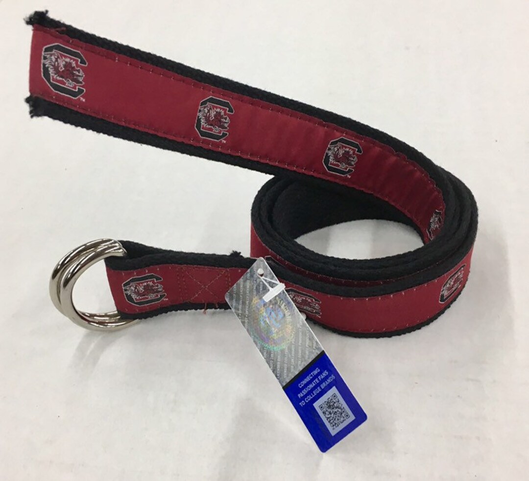 University of South Carolina Gamecocks D-ring Ribbon Belt - Etsy