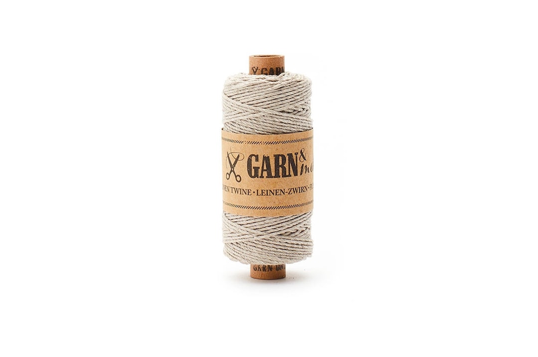 Baker's Twine Made of Natural Linen, Single-coloured, Linen Thread ...