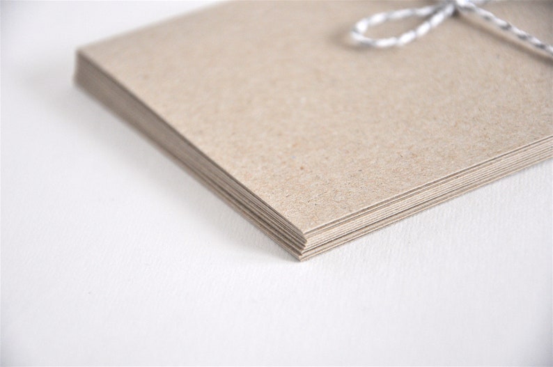 Folding Maps A5 Kraft Paper 10 Pieces Recycling Folded - Etsy