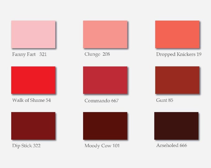 The Pop Paint Chart, Greetings Card, Birthday Card, Funny Birthday Card ...