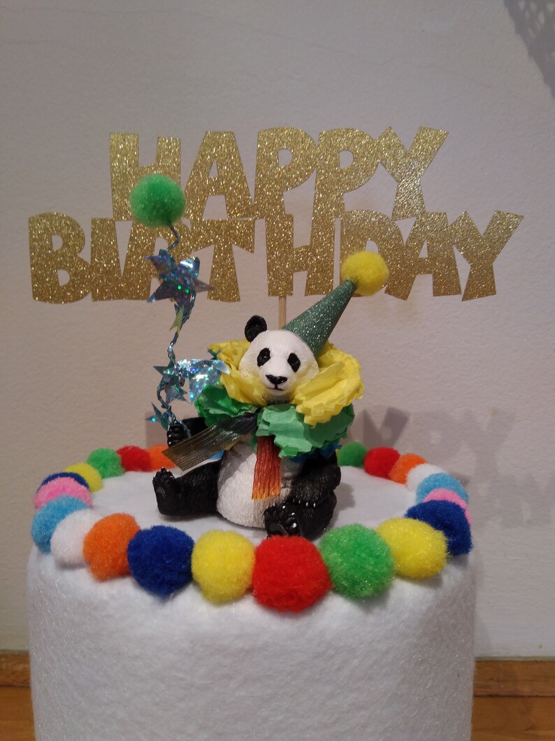 Happy Birthday Cake Topper Kids Birthday Cake Decoration. - Etsy