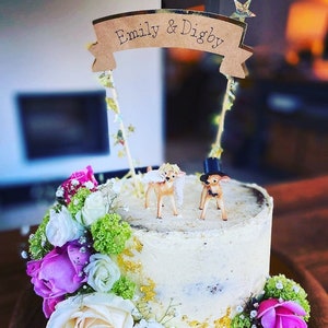 Star Banner Cake Topper, Banner for Cake Topper Animals, Cake ...