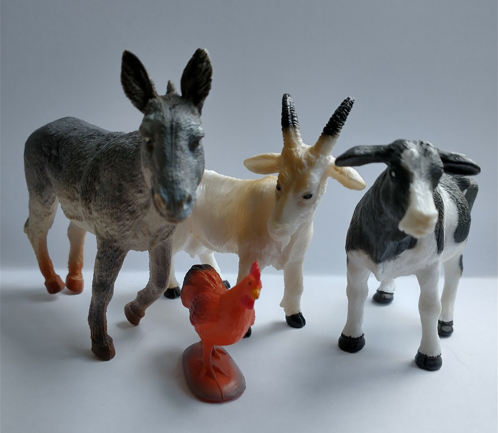 Farm Animal Cake Topper Set by Journey to Hygge, Includes Mini ...