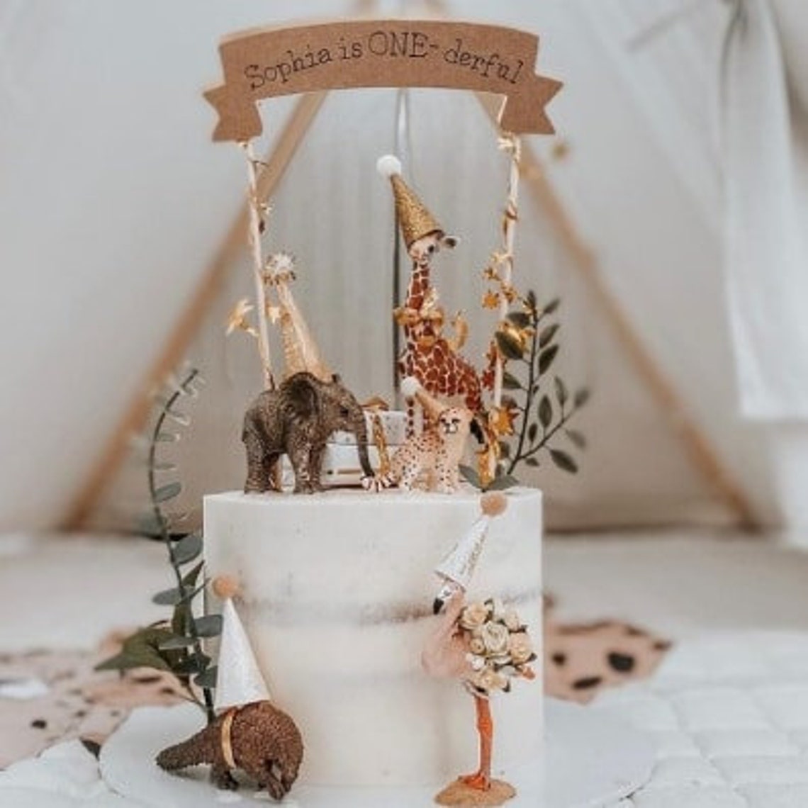 Star Banner Cake Topper Banner for Cake Topper Animals Cake - Etsy UK