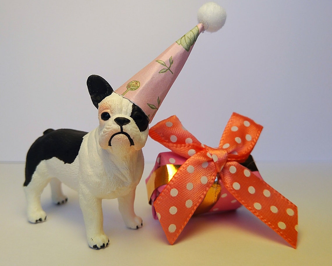 Animal Cake Topper, Schleich French Bulldog, Cake Decoration, Kids ...