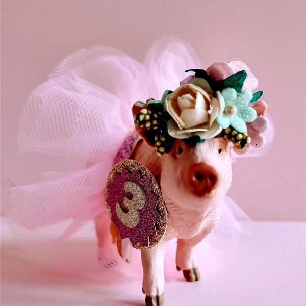 Pig With Crown - Etsy