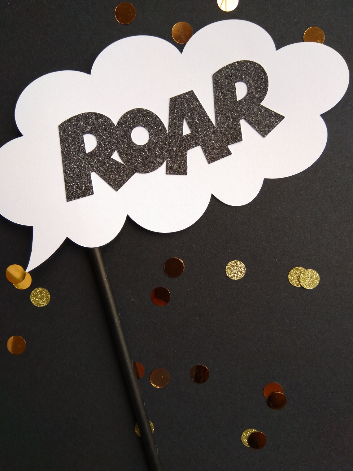 Roar Cake Topper, Animal Themed Party, Dinosaur Cake Topper, Roar ...