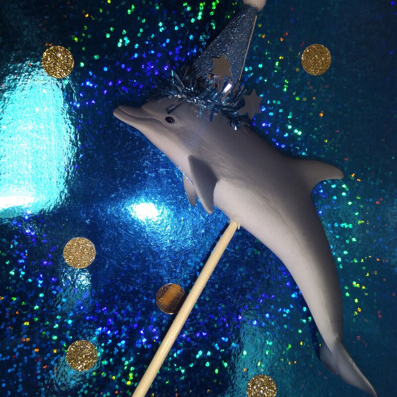 Dolphin Cake Topper - Etsy