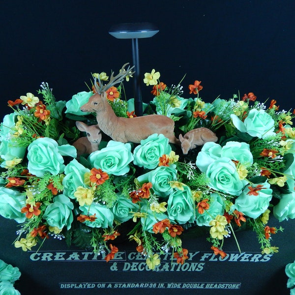 Deer Headstone - Etsy