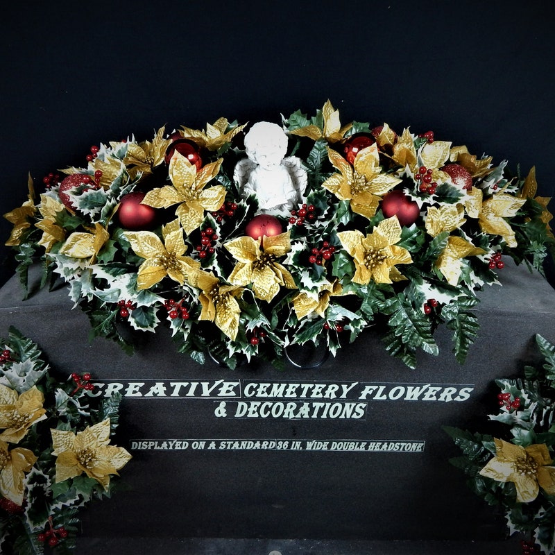 Headstone Spray - Etsy