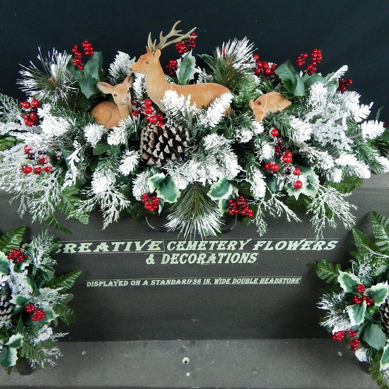 Headstone Spray - Etsy