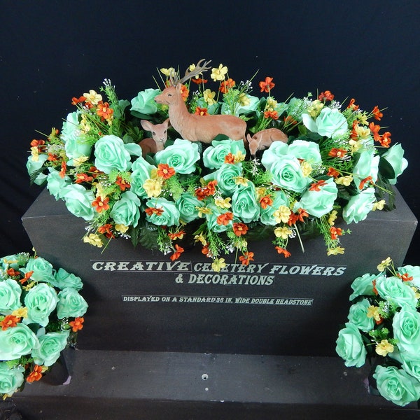 Deer Headstone - Etsy