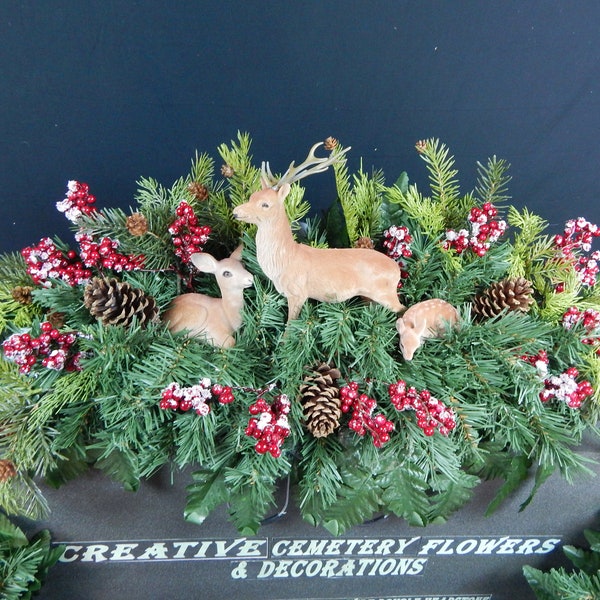 Deer Headstone - Etsy