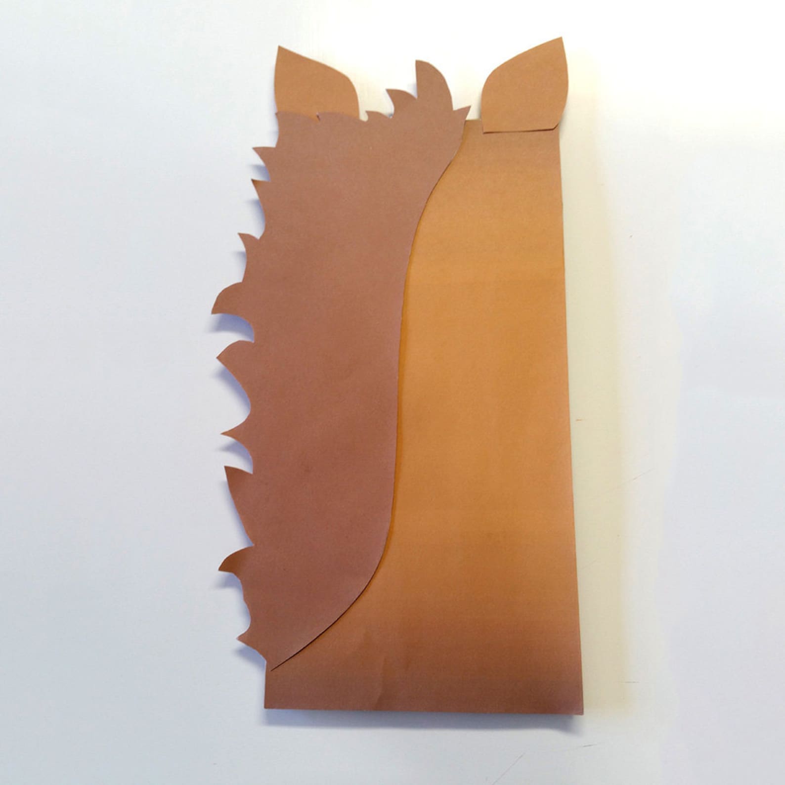 Horse Paper Bag Puppet - FULL COLOR - Downloadable PDF - Kid's Craft ...