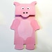 Pig Paper Bag Puppet - FULL COLOR - Downloadable PDF Kid's Craft - Etsy