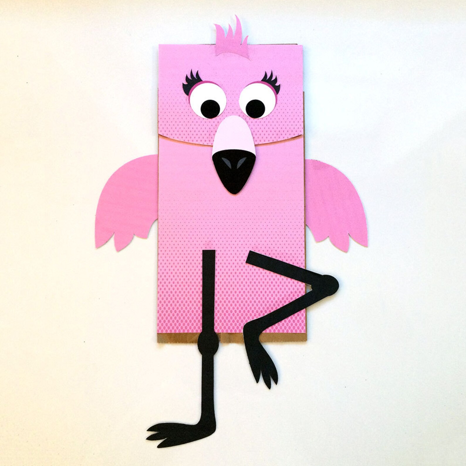 Zoo Animals Paper Bag Puppets - Downloadable Kid's Craft - Set of 3 - Etsy