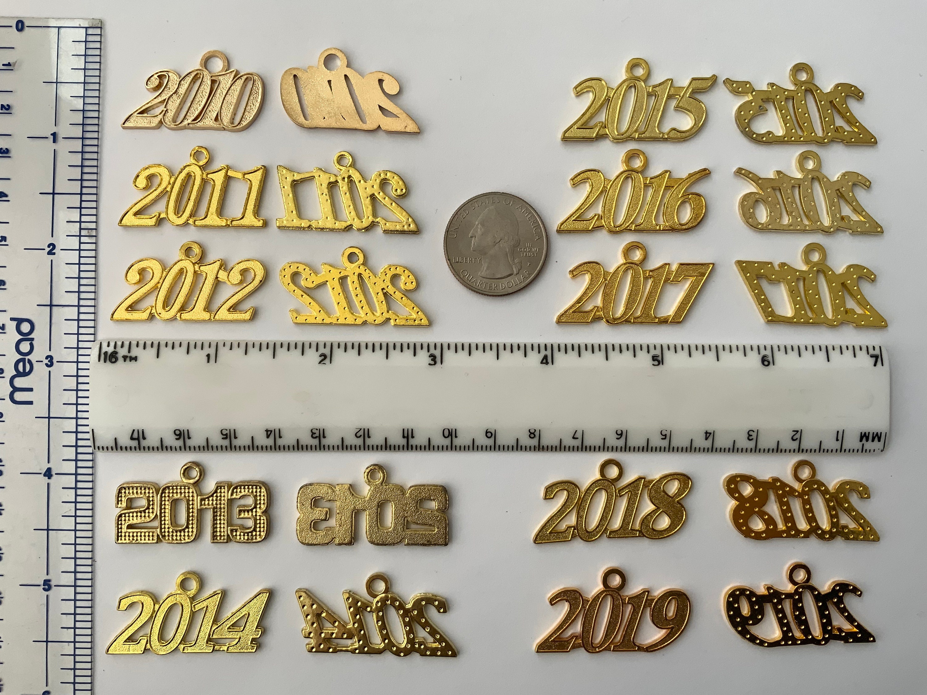 2010 2011 2012 2013 2014 2015 2016 2017 2018 2019 Graduation Tassel and ...