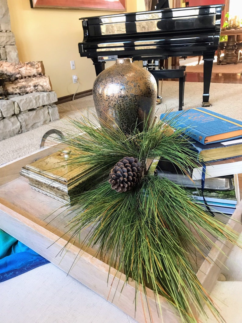 Long Needle Pine Spray With Pinecones Three Sizes Great - Etsy