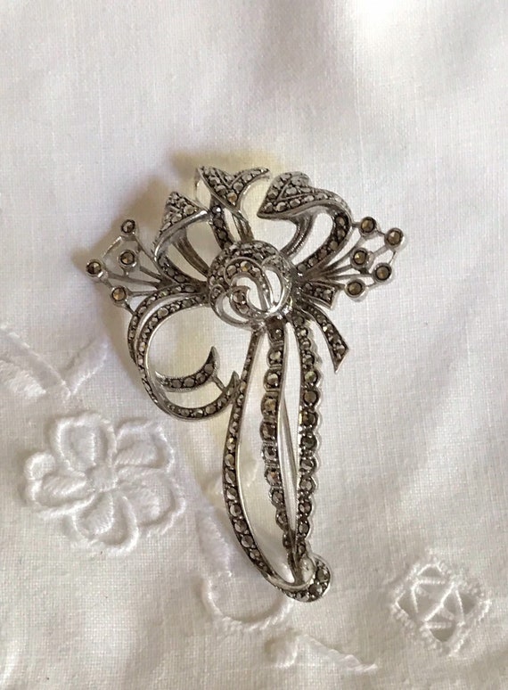 Antique Art Nouveau Brooch, Antique Pocket Watch Broo… - Gem