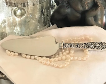 Sterling Cake Server - Etsy