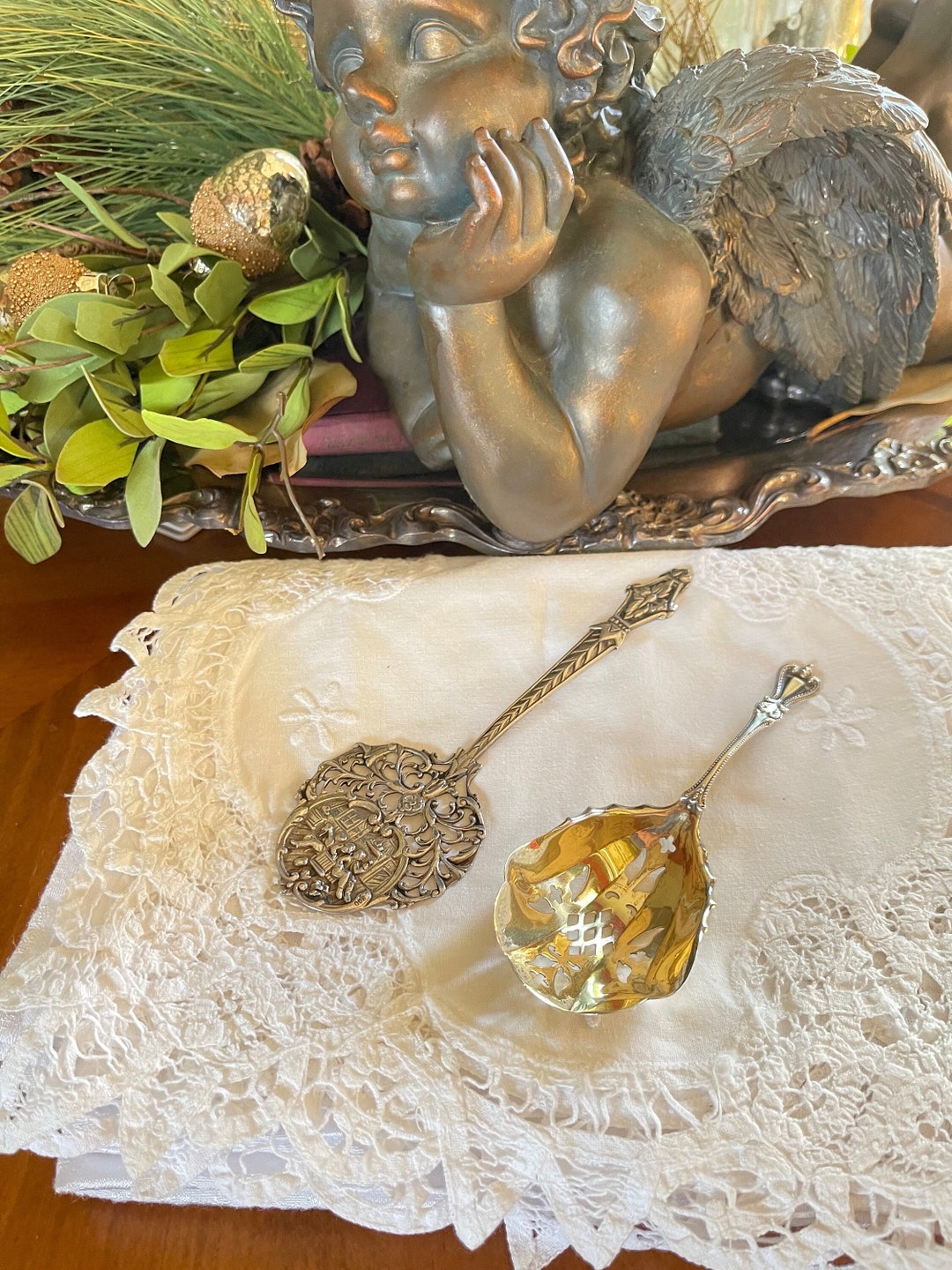 Beautiful Servers: Towle Old Colonial Sterling Silver Bon Bon Scoop ...