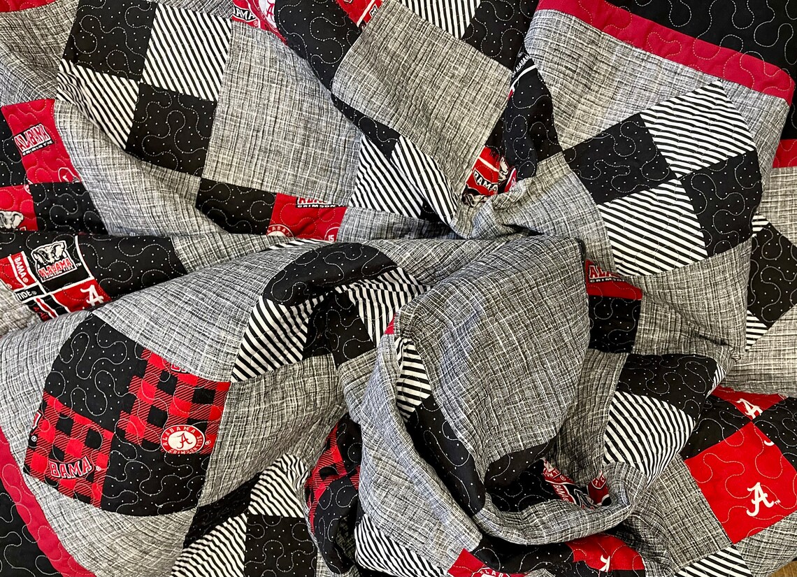 Alabama Collegiate Quilt - Etsy