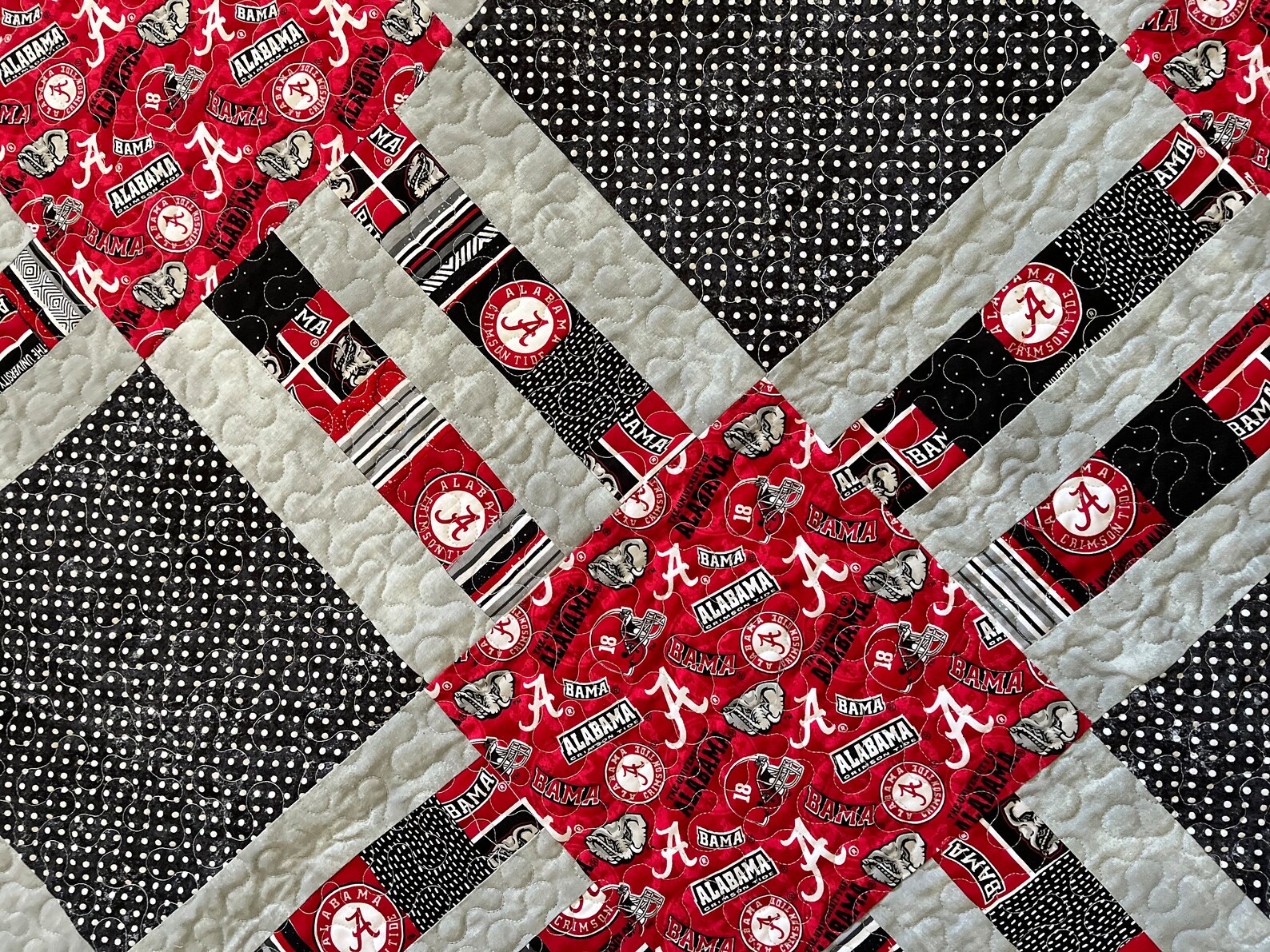 Alabama Collegiate Quilt - Etsy