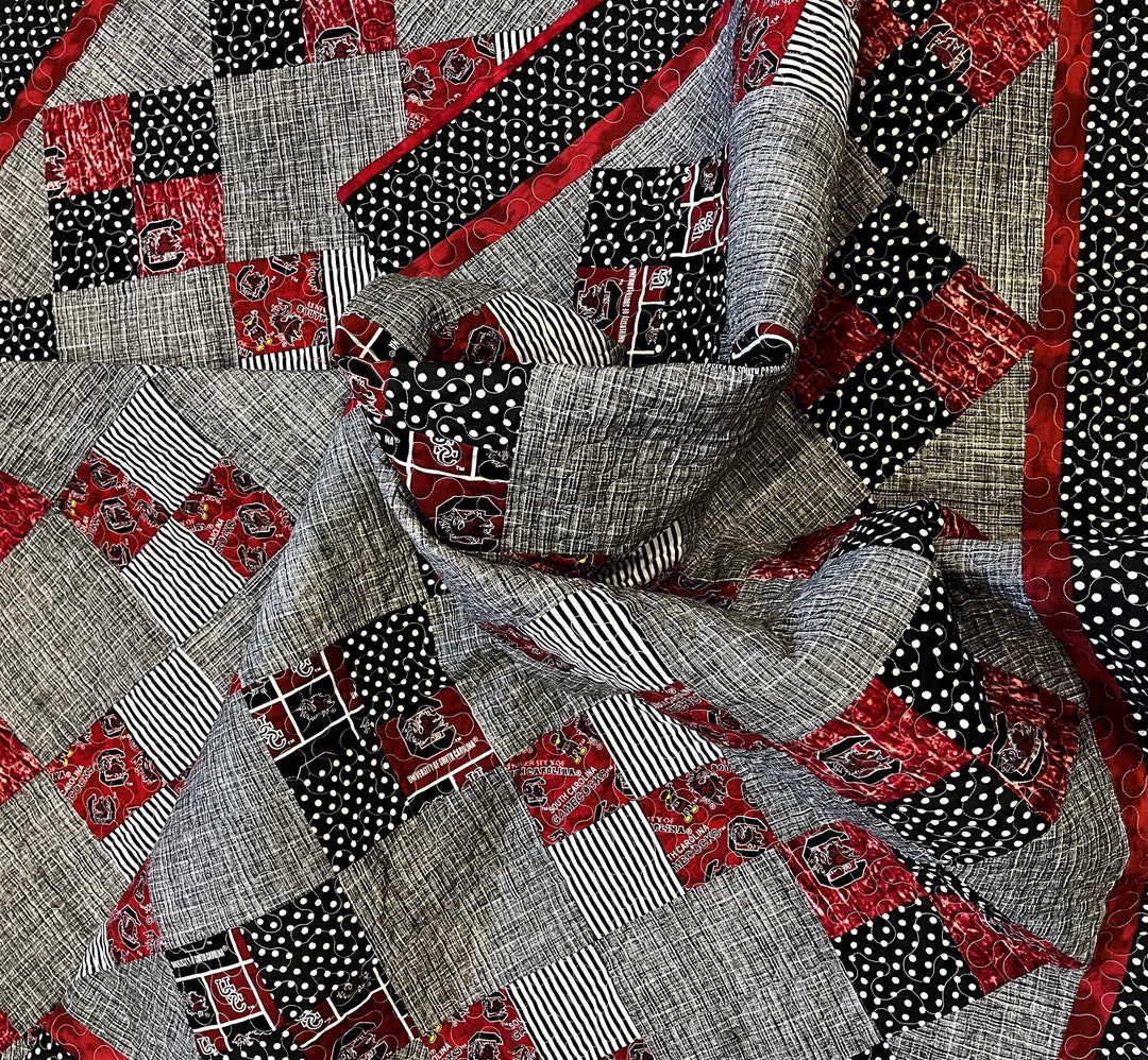 University of South Carolina Gamecocks Collegiate Quilt - Etsy