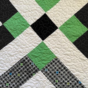 Retro Plaid Quilt - Etsy