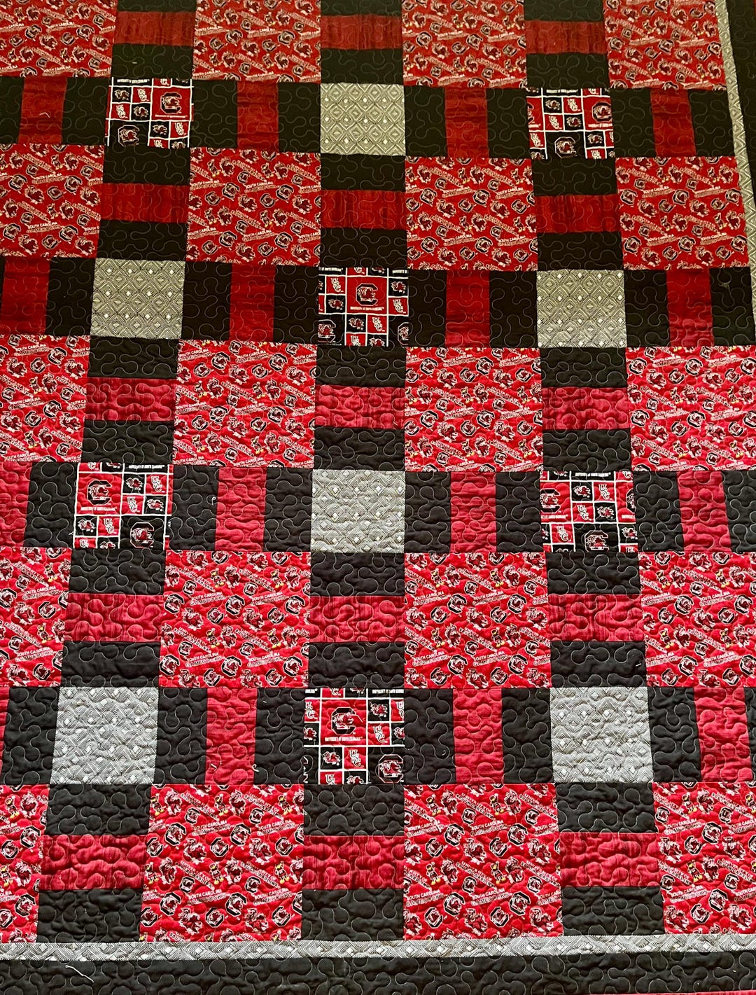 University of South Carolina Gamecocks Collegiate Quilt - Etsy