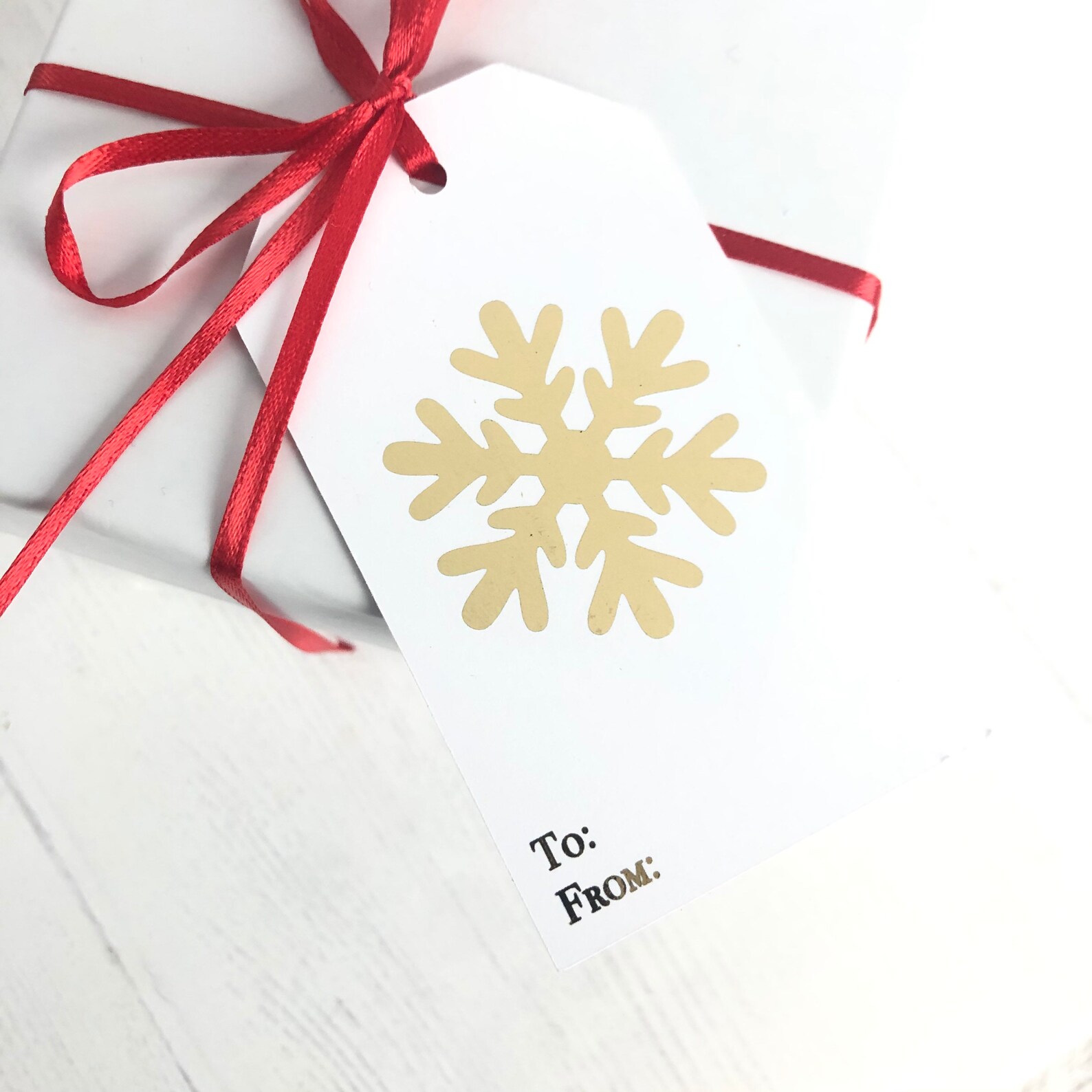 Christmas Tags Gold Foil Gift Tags Xmas Tags Christmas - Etsy
