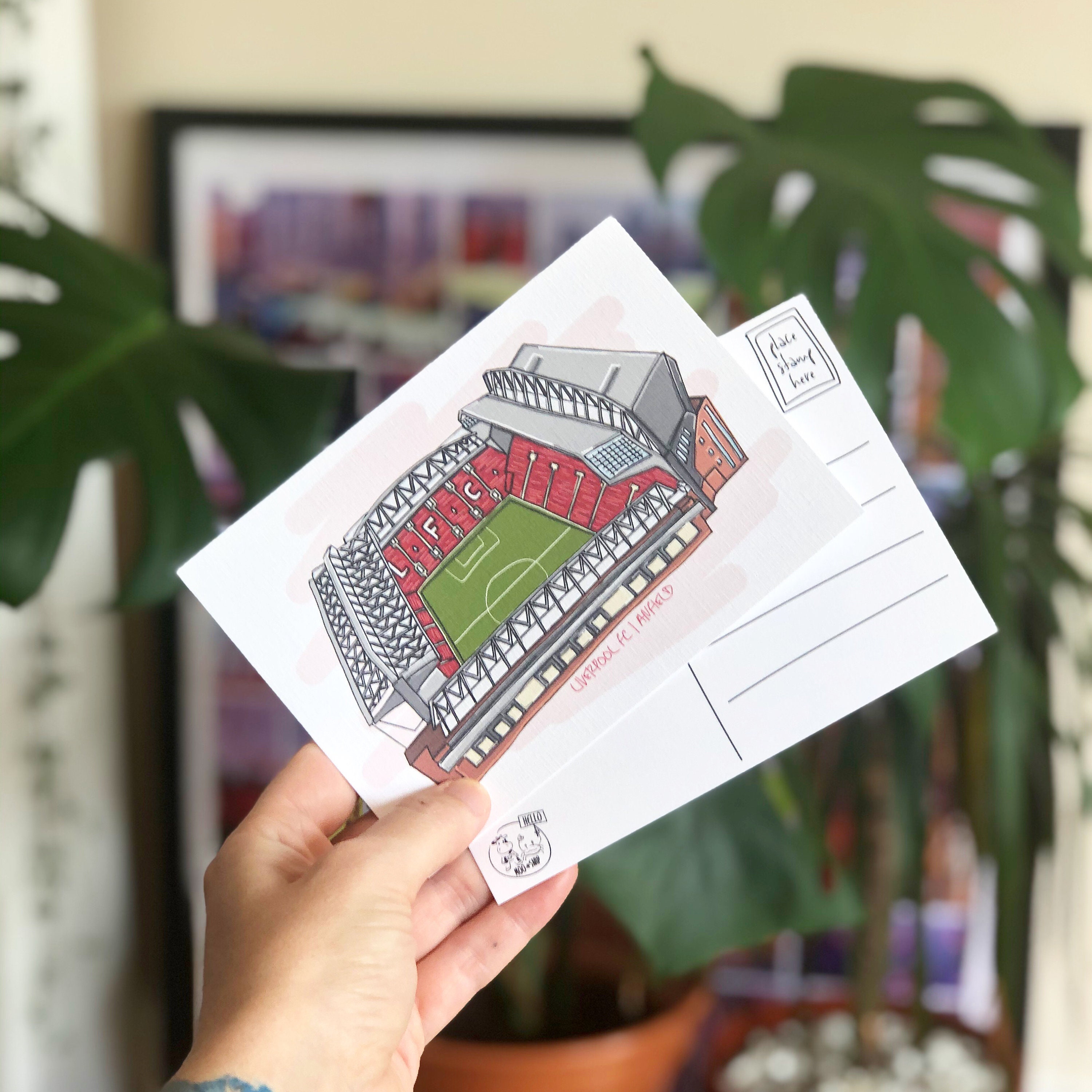 Liverpool Postcard Pack Landmark Illustrations - Etsy UK