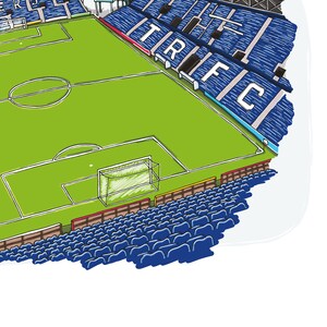 Tranmere Rovers Stadium Print, Prenton Park Illustration - Etsy UK
