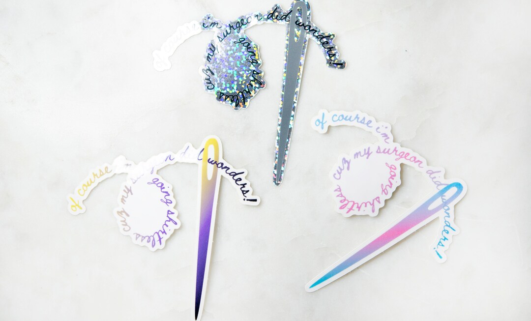 My Surgeon Did Wonders Sticker Trans Joy Non-binary Sticker Gender ...