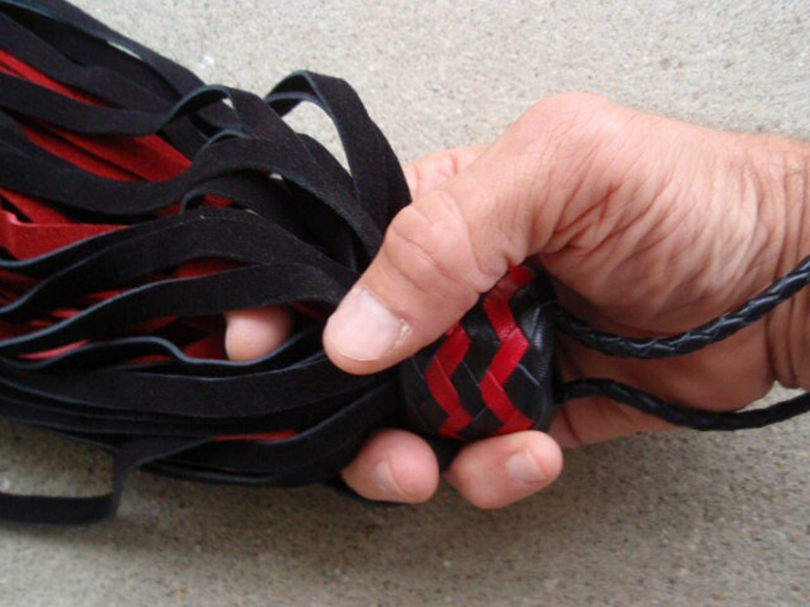 Heavy Thuddy Knuckle Black Purple Red Knob Florentine Leather - Etsy