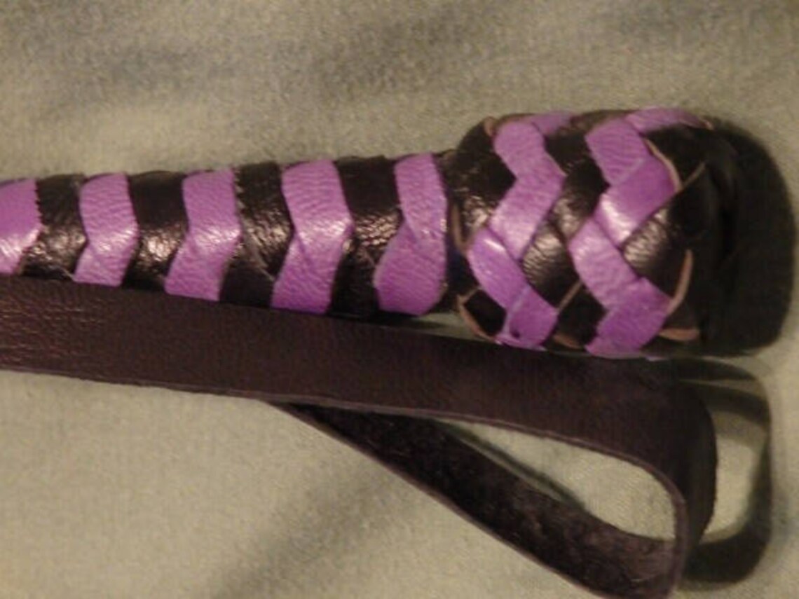 New LEATHER RUG BEATER Paddle Black Red Purple Riding Crop - Etsy