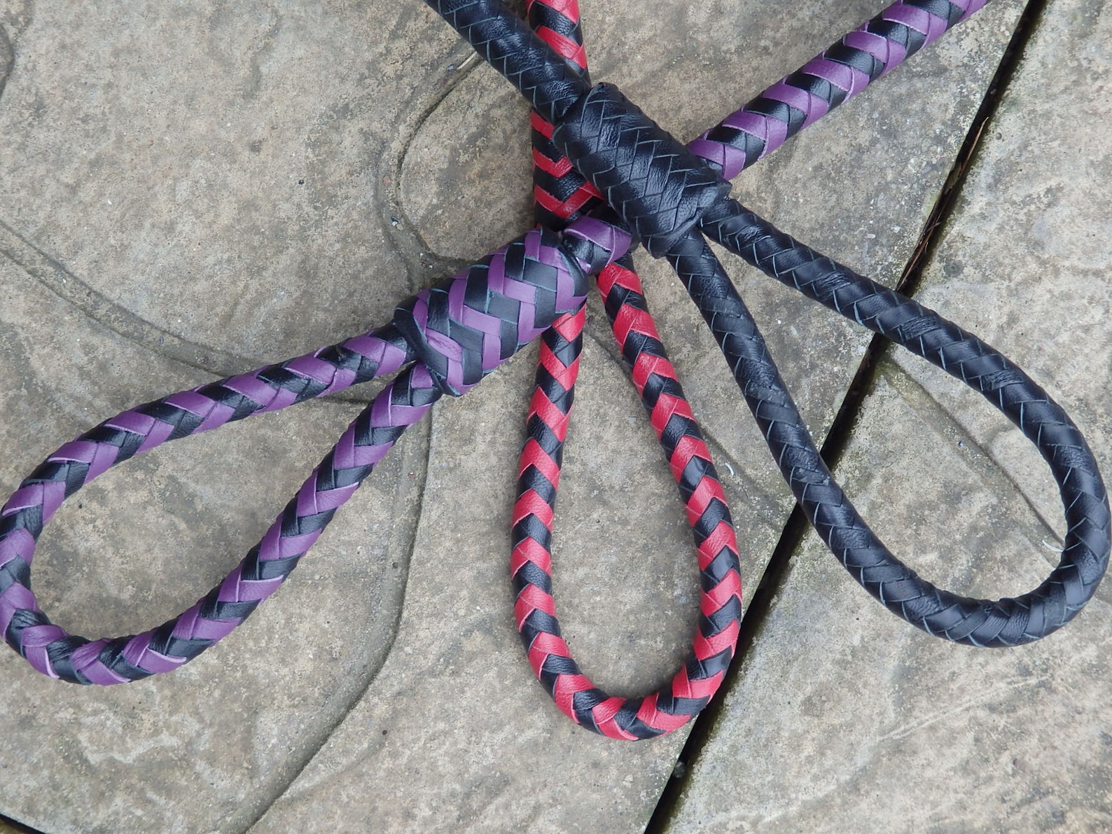New LEATHER RUG BEATER Paddle Black Red Purple Riding Crop - Etsy